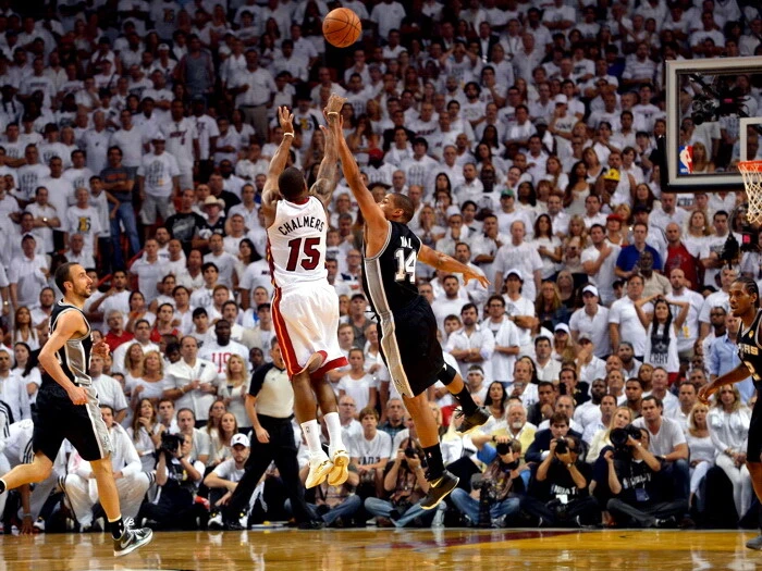 Mario Chalmers Shot Heat