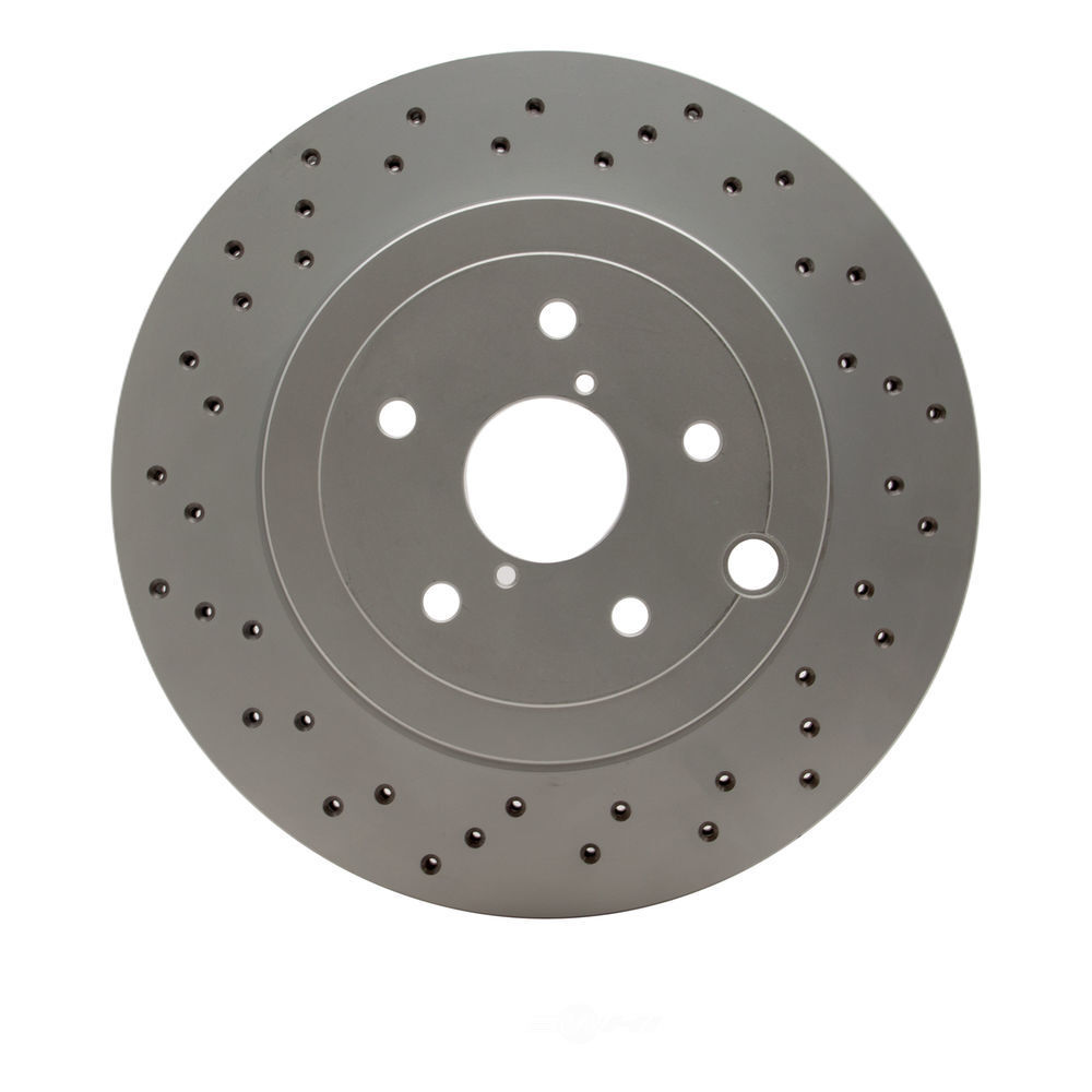 Disc Brake Rotor-Geospec Coated Rotor - Drilled DFC fits 2018 Subaru ...