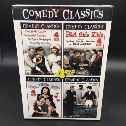 17 Comedy Classics DVD Kirk Douglas Mickey Rooney Carole Lombard Peter ...