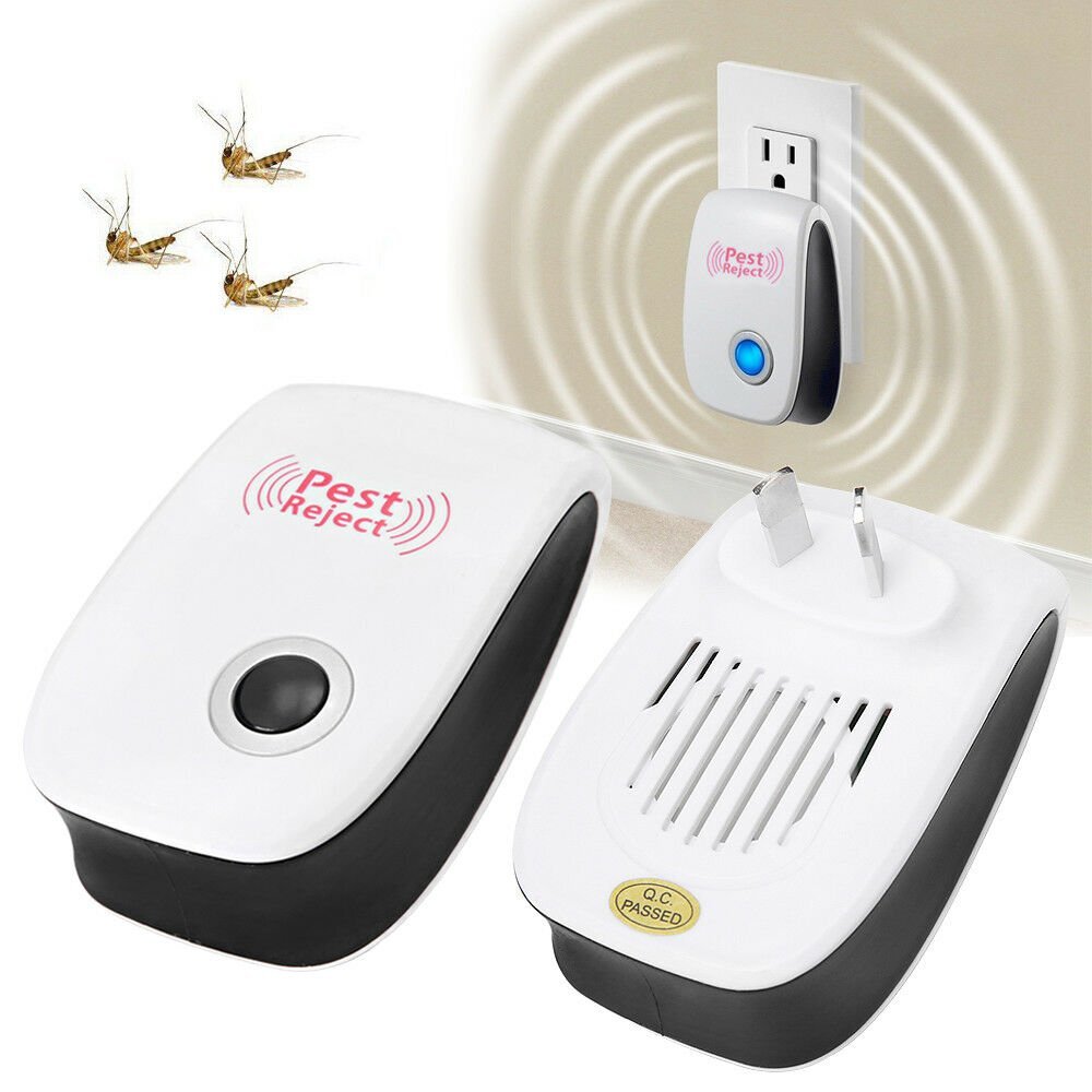 Pest Repeller Ultrasonic Electronic Mouse Rat Mosquito Insect Rodent ...