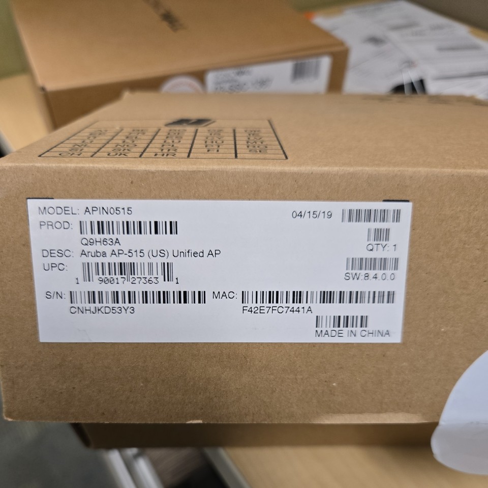 Aruba AP-515-US Unified AP Wireless Indoor Access Point Q9H63A APIN0515 ...