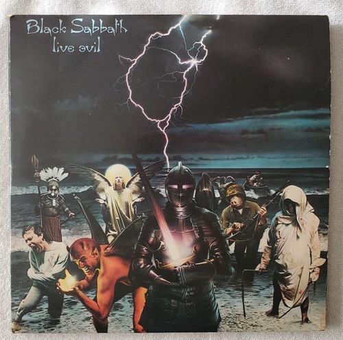 Black Sabbath Live Evil 2LP Vinyl Record 1982 Warner Bros. Ronnie James ...