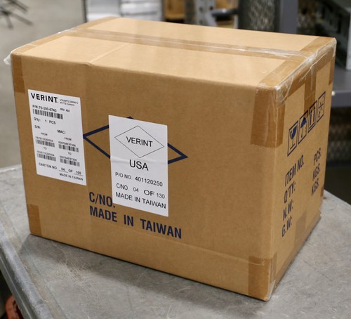 *NEW* VERINT V7620PTZ-30DW-C - 1080p 30x IP WDR PTZ PoE Weatherized ...