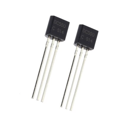 100PCS BC550C + BC560C BC550 BC560 TO92 Transistor DIP-3 45V 0.1A TO-92 ...