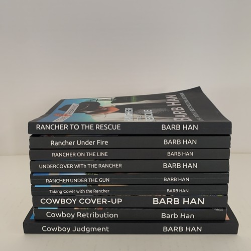 Lot of 9 ~ PB Books ~ BARB HAN ~ COWBOYS OF CATTLE COVE & TEXAS ...