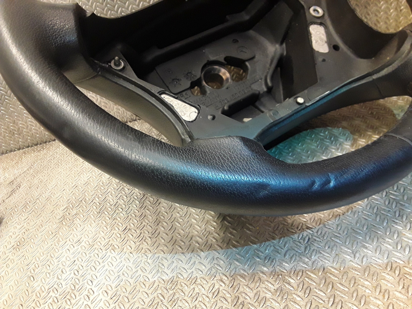 MERCEDES W203 Steering Wheel in Black C Class W203 S203 GENUINE USED ...