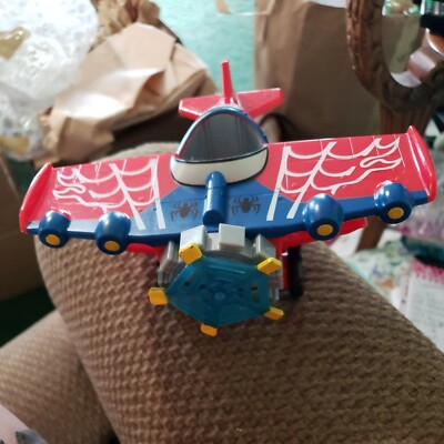 Spiderman Biplane Stunt Airplane Marvel Super Hero by Hasbro | eBay