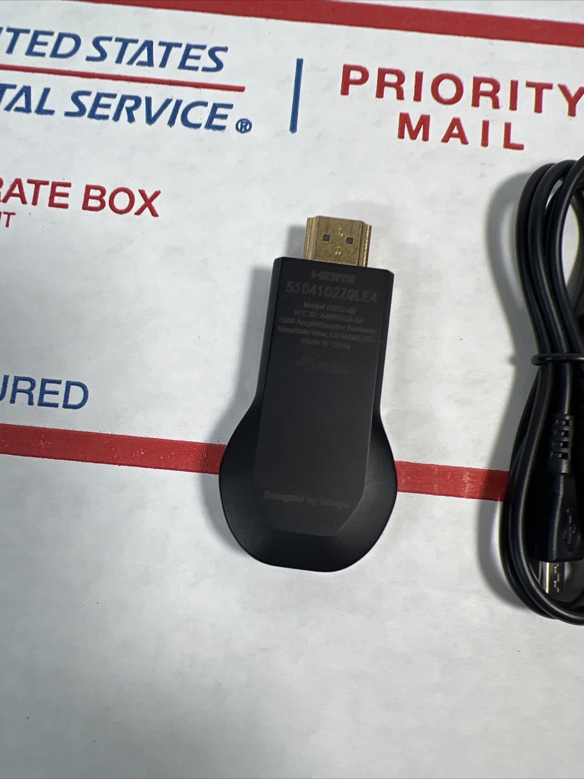 Google Chromecast 1st Gen Streaming Media Player - H2G2-42 - SAME DAY ...