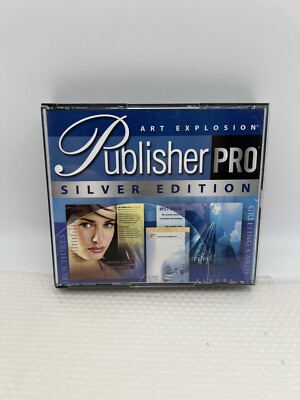 Art Explosion Publisher Pro Silver Edition PC Software | eBay