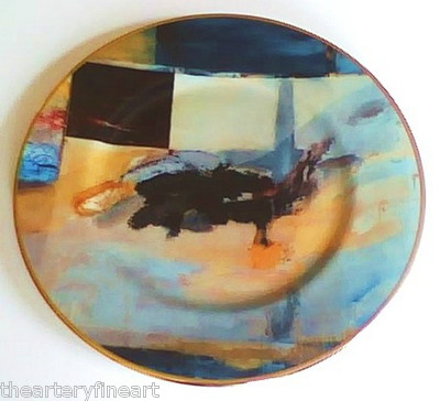 JOAN SNYDER 'Symphony for Felicia' Bone China Decorative 8" Plate ...
