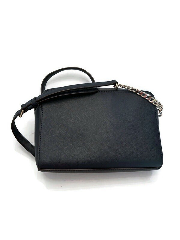 MICHAEL KORS MK GEORGIA MEDIUM MESSENGER CROSSBODY LEATHER BAG Navy | eBay