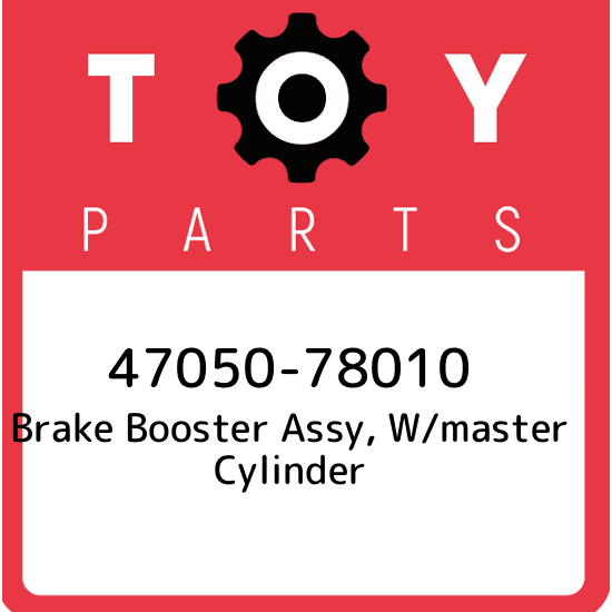 TOYOTA Genuine 47050-78010 Brake Booster ASSY & Master Cylinder LEXUS ...