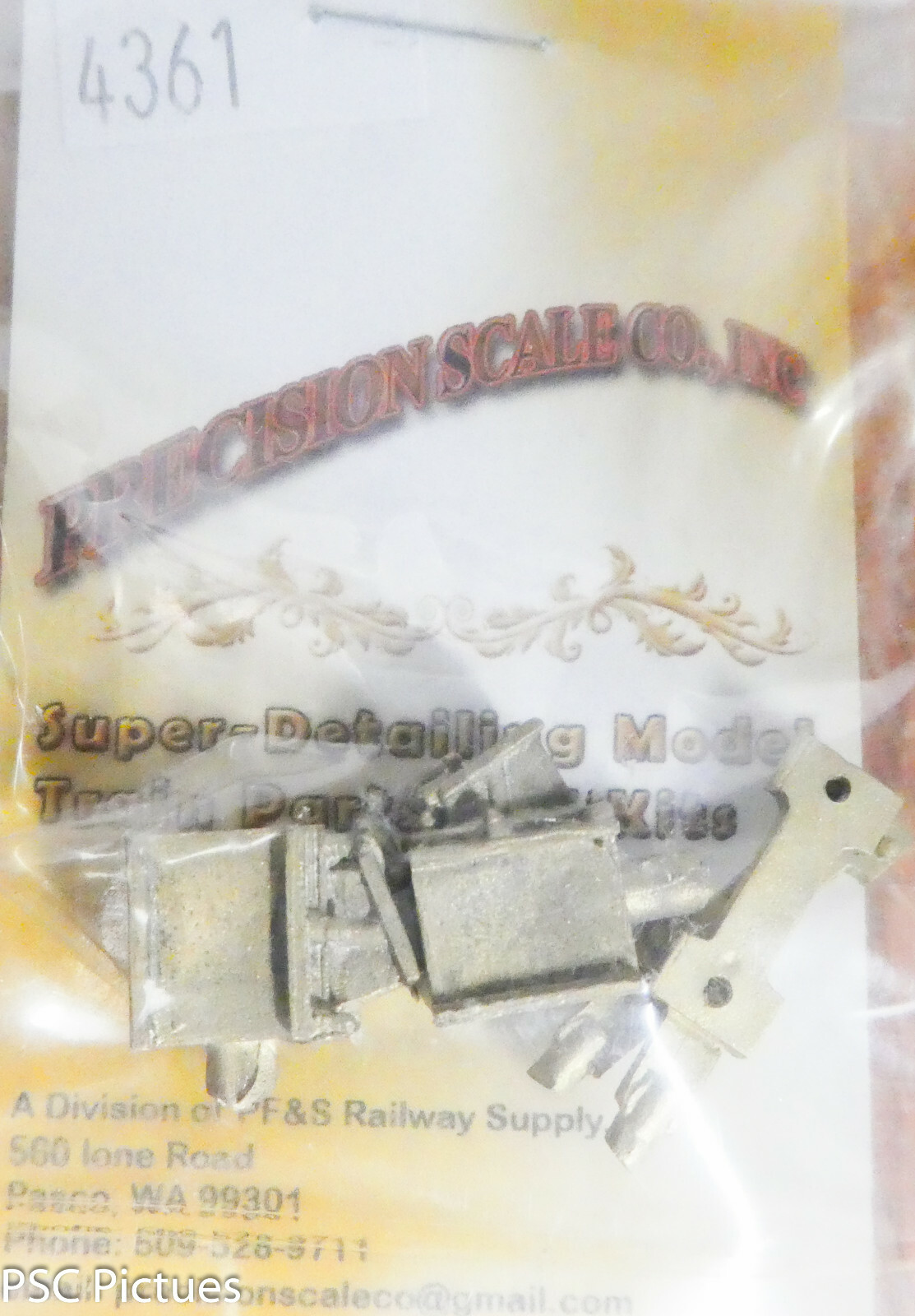 Precision Scale O #4361 Journals D&RGW, Commonwealth Delta Trailing ...