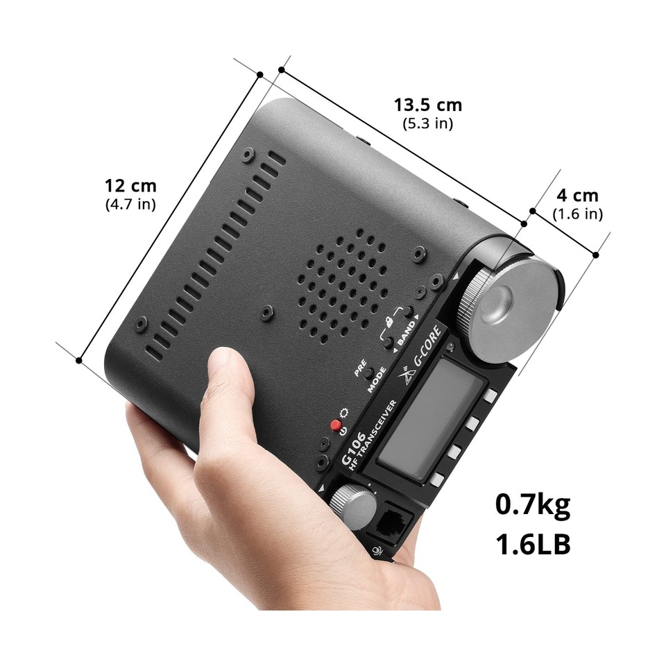 Xiegu G106 SDR HF Transceiver, 5W QRP Radio, SSB CW AM WFM, Support FT8 | eBay