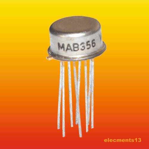MAB356 INTEGRATED CIRCUIT HIGH SPEED SINGLE OPERATIONAL AMPLIFIER TO-99 ...
