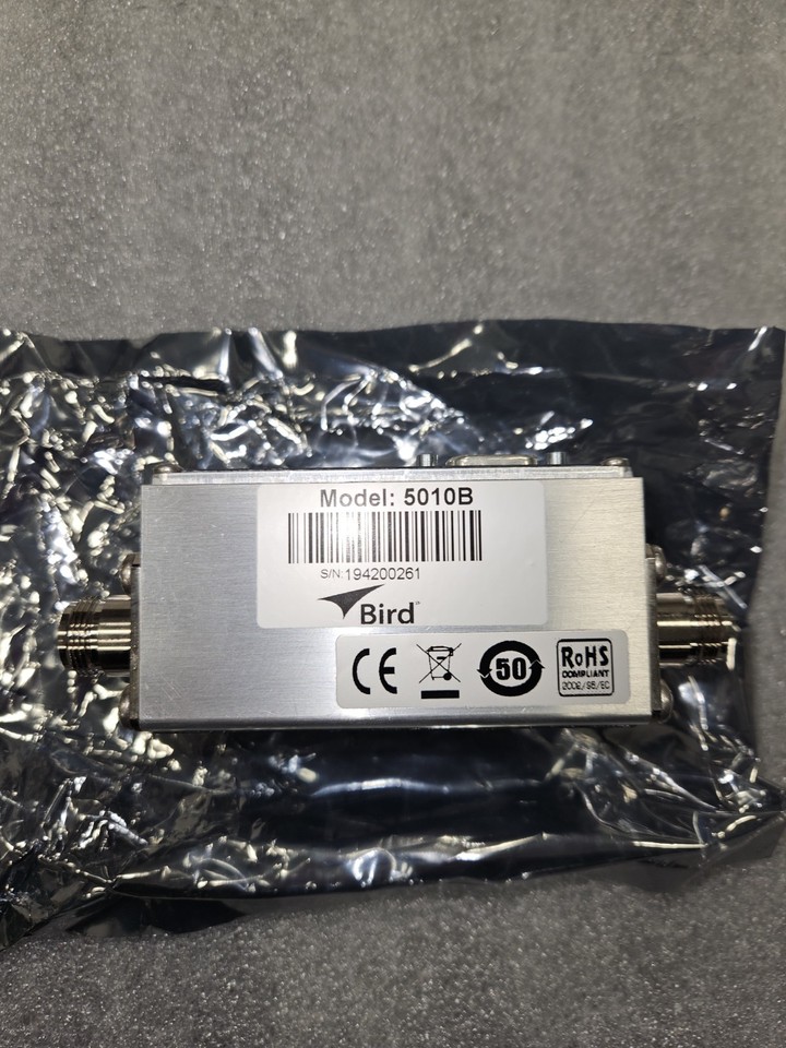 BIRD MODEL 5010B Wattmeter Directional Power Sensor 5010B With Two 100W ...