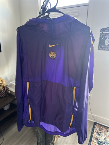 Nike LSU Tigers Windbreaker Men’s L | eBay