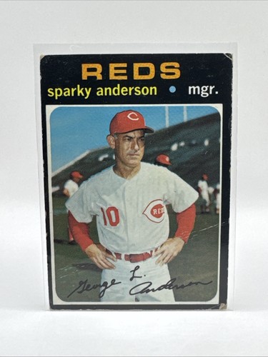 1971 Topps Sparky Anderson #688 - Cincinnati Reds | eBay