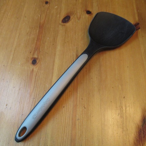 Calphalon Solid Wok Spatula Spoon Curved Turner Black Nylon Gray ...