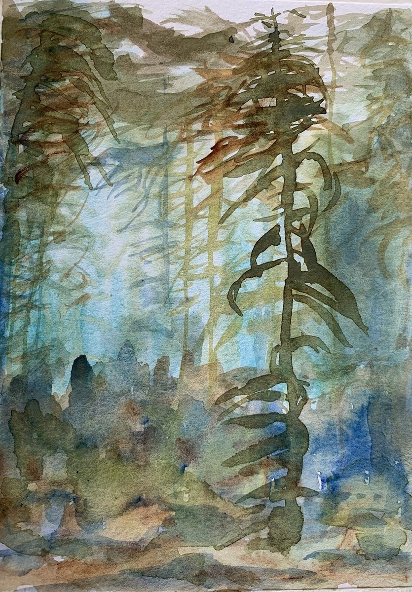 Kelp Forest Painting