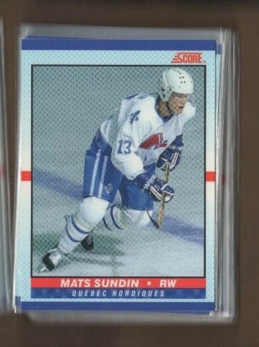 MATS SUNDIN 1990/91 SCORE YOUNG SUPERSTARS ROOKIE CARD LEAFS CANUCKS ...