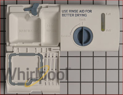 New Genuine OEM Whirlpool Dishwasher Detergent Dispenser WP8558129 | eBay