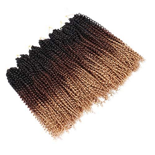 7 Packs Passion Twist Hair 22 Inch Water Wave 22 Inch (Pack of 7) #1B ...