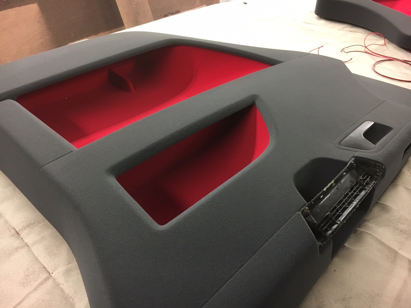 Vw Transporter T5 Flocked Door Cards | eBay UK