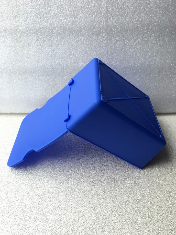 1 Pc Blue Dental Laboratory Working Case Pan Tray With Clip Holder New ...