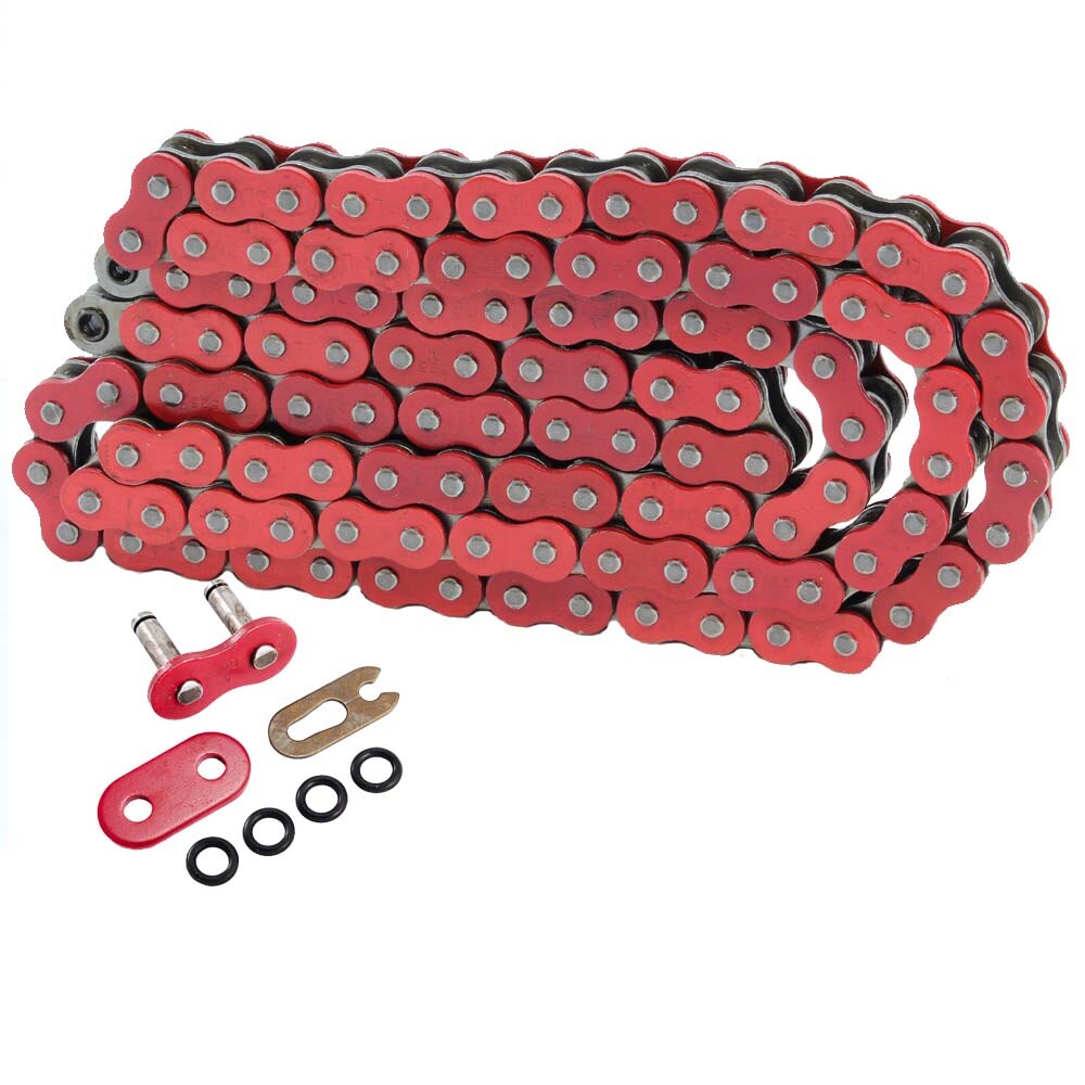 520 Motorcycle Atv O-Ring Drive Chain 520-Pitch with 1 Connecting Link ...