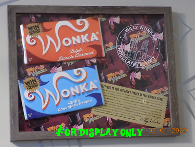 Wonka Bar 2005 Wrapper