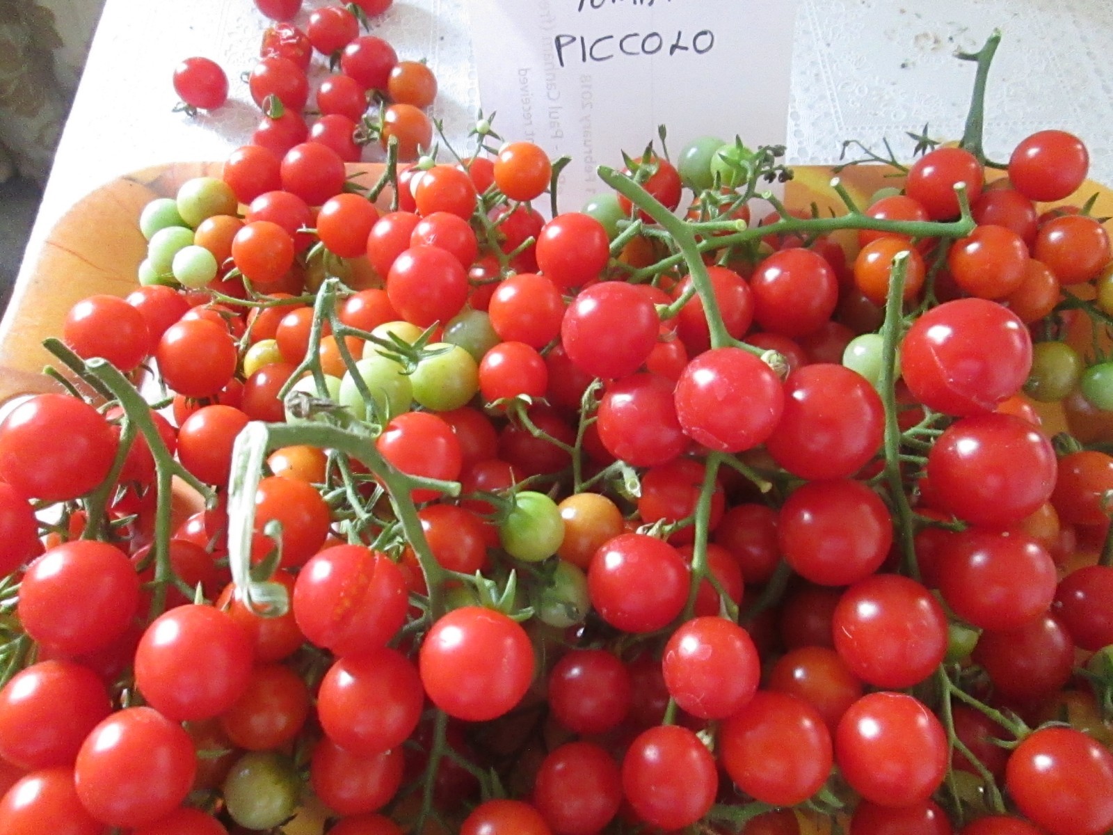 TOMATO PICCOLO - VERY SWEET, BITE - SIZED FRUITS - 50 SEEDS - BUY 1 GET ...