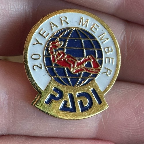 Vintage PADI 20 Year Member Lapel Pin Scuba Diving | eBay
