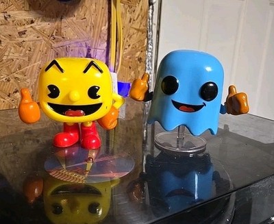 Funko Pop! Games: Pac-Man & Inky Figures Lot | eBay