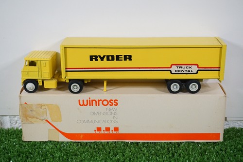 Winross Diecast 1/64 Scale Truck Winross Ryder Truck Rental Cargo 1970 ...