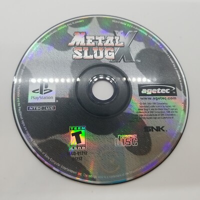 Metal Slug X (Sony PlayStation 1 PS1) Disc Only 93992087609| eBay