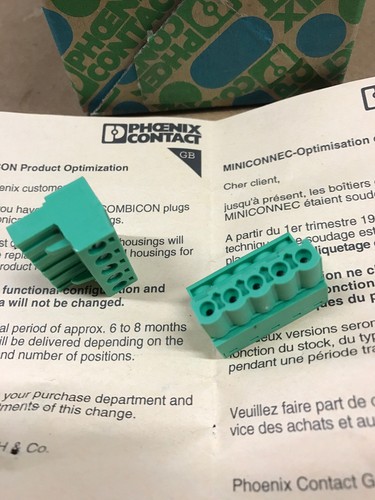 99 x 1757048 MSTB2.5/5-ST-5.08 TERM BLOCK PLUG 5POS STR 5.08MM | eBay UK