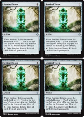 MTG - 4x SENTINEL TOTEM - Ixalan (U) | eBay