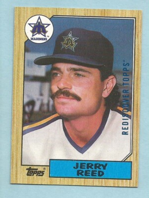 2017 Topps Baseball ORIGINAL BUYBACK 1987 Jerry Reed #619 Seattle ...