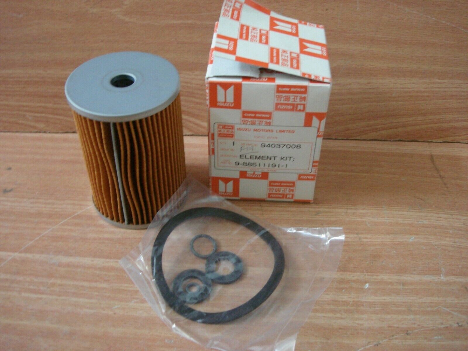 ISUZU 9885111911 - Fuel filter cross reference