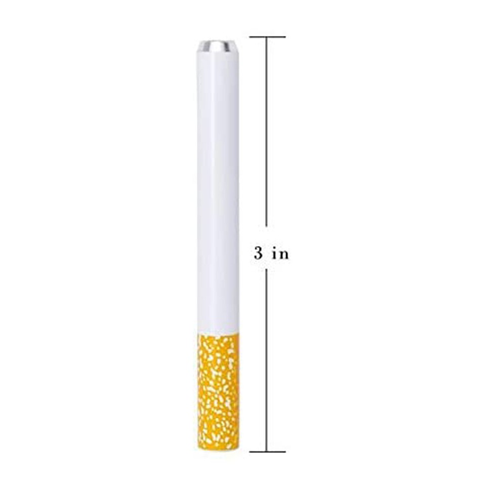 10 Pack 3” One Hitter Aluminum Bat Tobacco Smoking Pipe Dugout ...