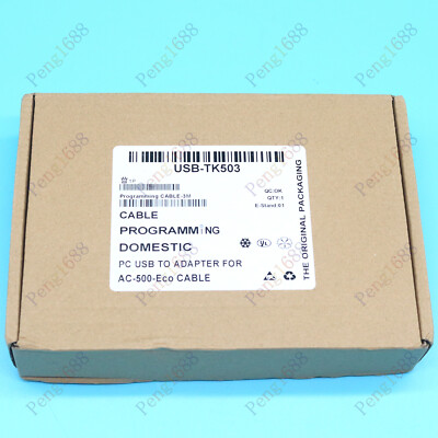One New For ABB USB-TK503 Debugging Cable AC500-Eco PLC Cable SPOT ...