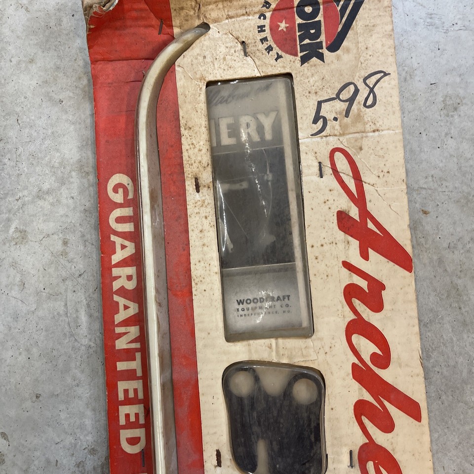 Vintage York archery Fiberglass Recurve bow Right 4’6” 25lbs 24” In Box ...