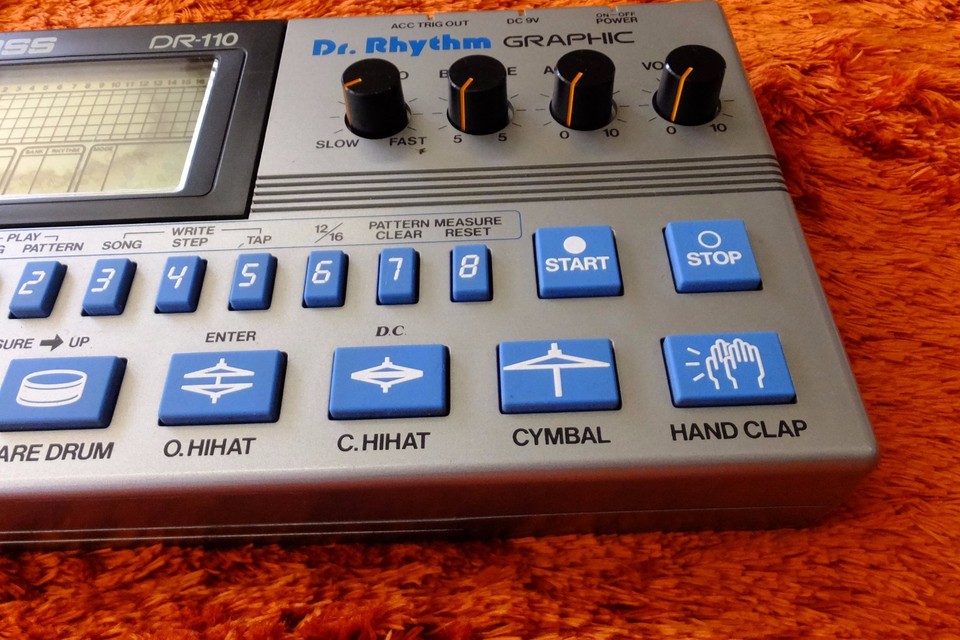 BOSS DR-110 Dr.Rhythm Graphic perfect working!! 170801#504600 | eBay