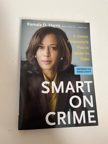 Smart on Crime 1st edition advance proof Kamala Harris | eBay