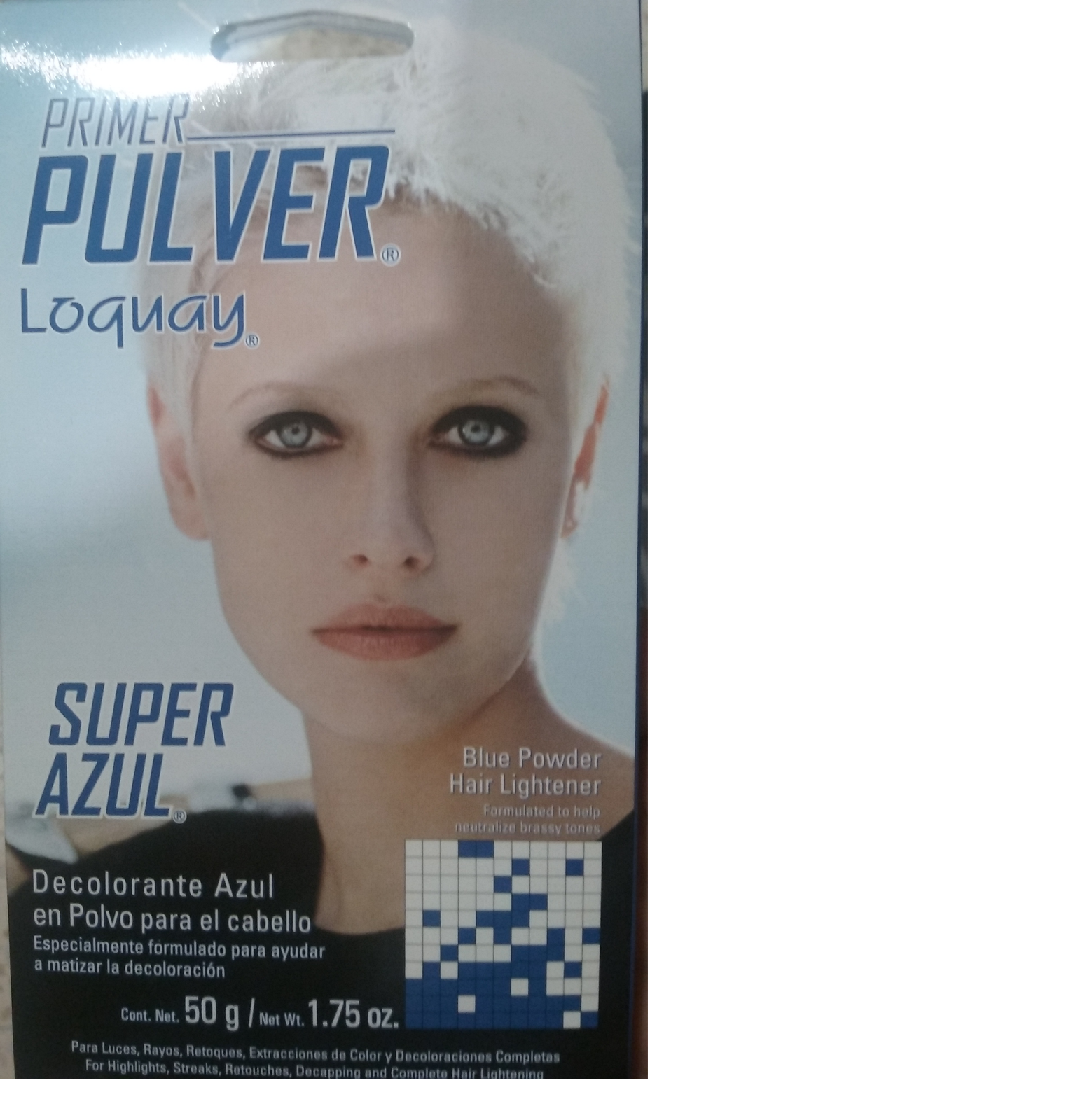 LOQUAY: PRIMER PULVER PROFESSIONAL BLUE POWDER HAIR LIGHTENER | eBay