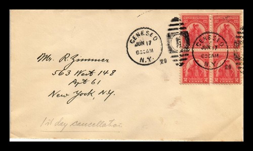 US COVER SULLIVAN EXPEDITION FIRST DAY ISSUE SCOTT 657 BLOCK OF 4 | eBay