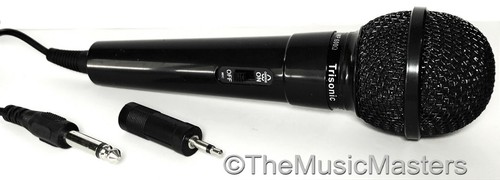 Handheld Dynamic Karaoke Computer MICROPHONE Vocal DJ PA Mic Extra Plug ...