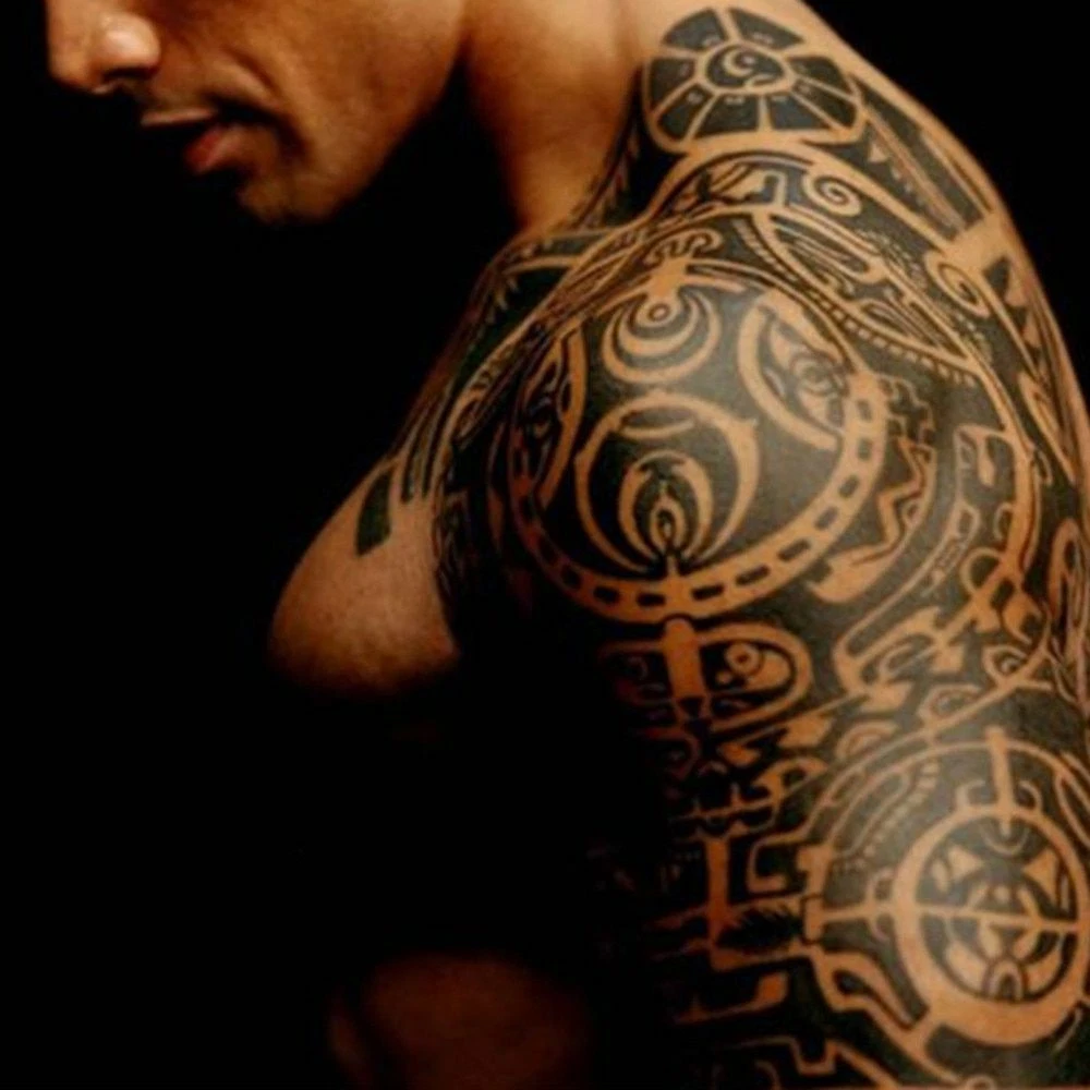 The Rock Tribal Tattoo