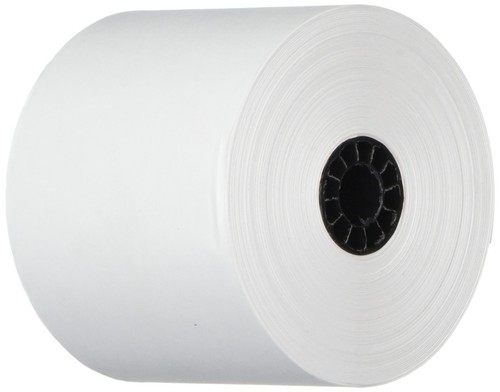 (6 Rolls) 2 1/4 x 150 ft, White, adding machine tape Paper Rolls ...